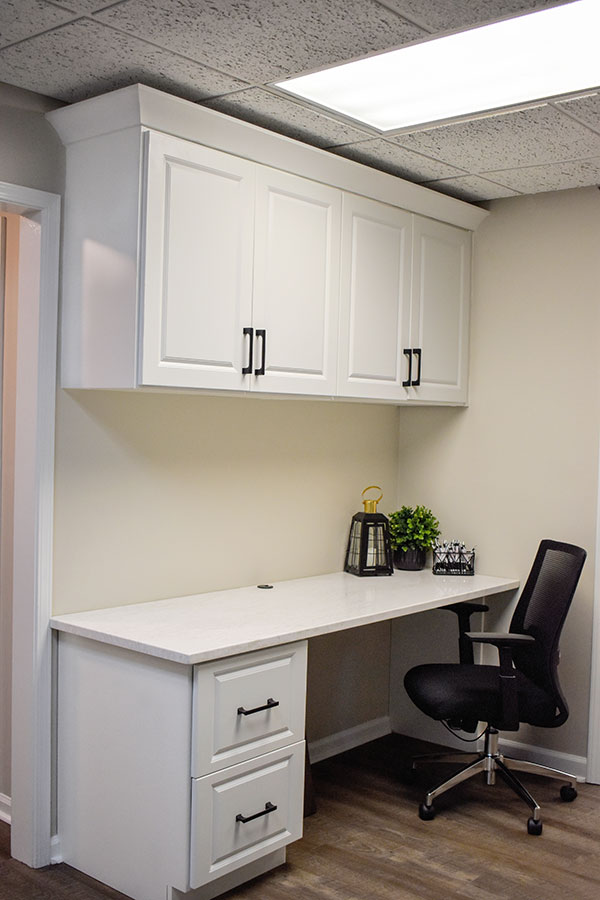 Home Office Organization Atlanta GA | Custom Built-In Desks & Cabinets